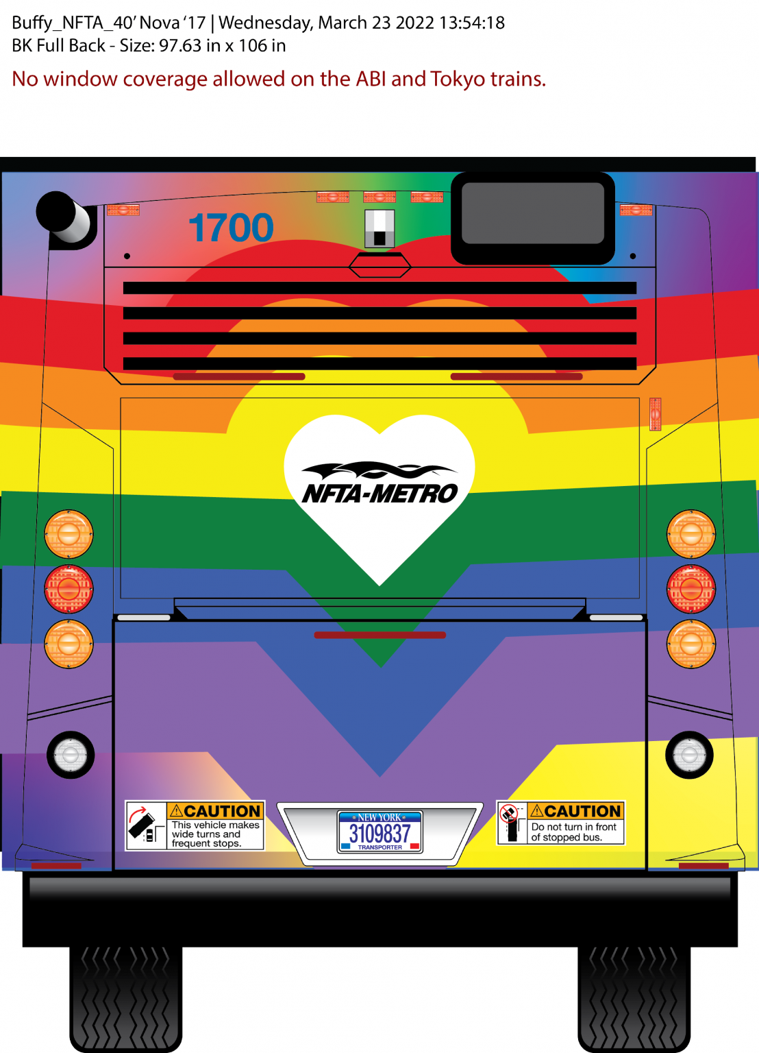 NFTA Pride Bus